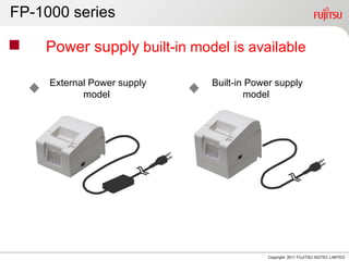 Fujitsu POS Printer: FP-1000 series | PPT