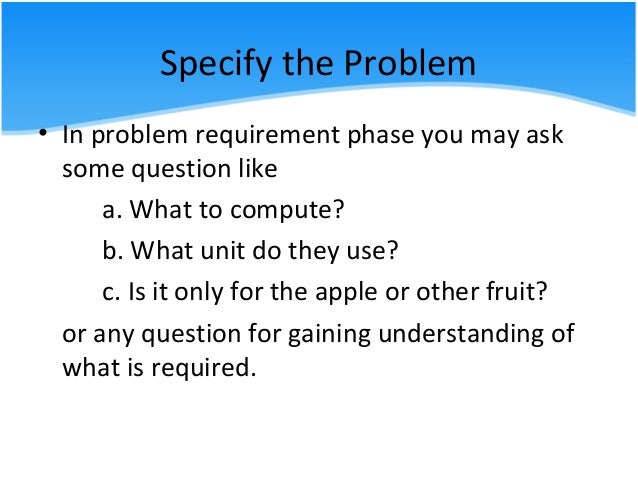 2.2 Demonstrate the understanding of Programming Life Cycle
