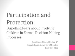 Participation and Protection: | PPTX
