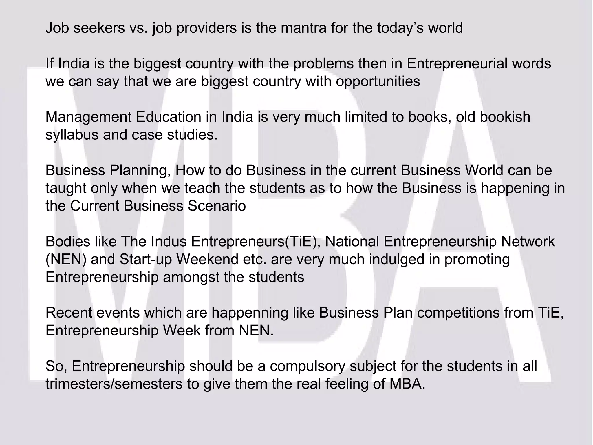 Genext @ Entrepreneurs | PPT