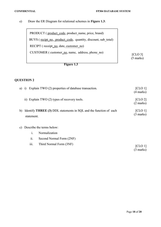 FINAL PAPER FP304 DATABASE SYSTEM | PDF