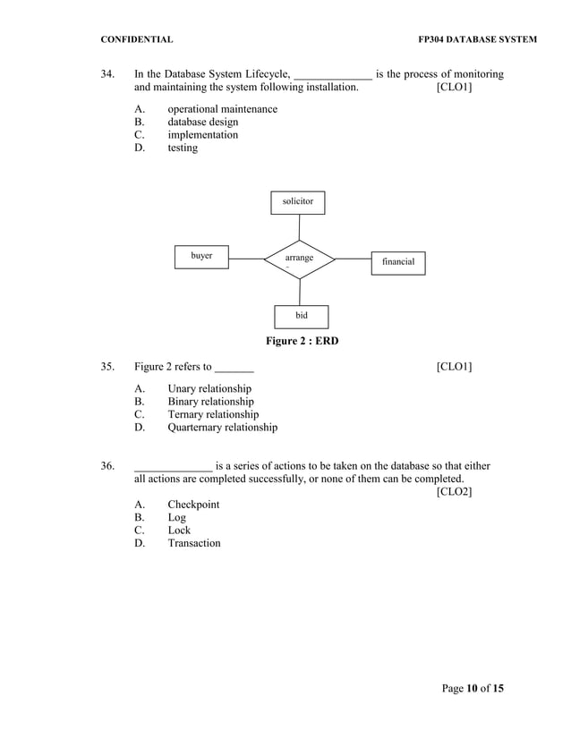 Fp304 DATABASE SYSTEM JUNE 2012 | PDF
