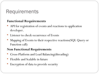Reactive Data System | PPT | Databases | Computer Software and Applications