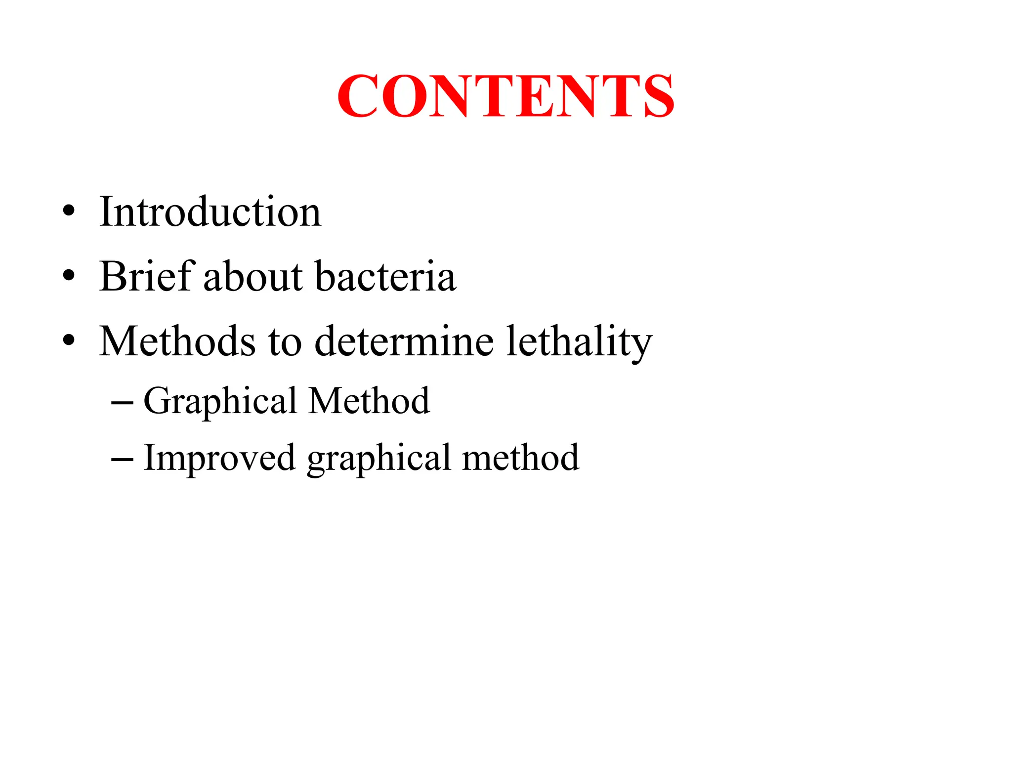 FP6235 Ppt.pptx Improved General Method for lethality | PPTX