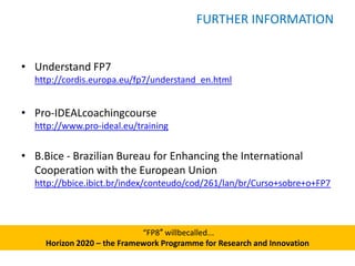 FP7-ICT Programme | PPT
