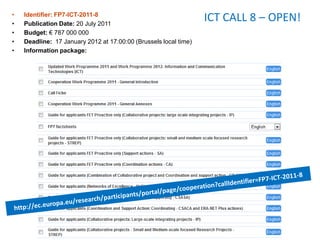FP7-ICT Programme | PPT
