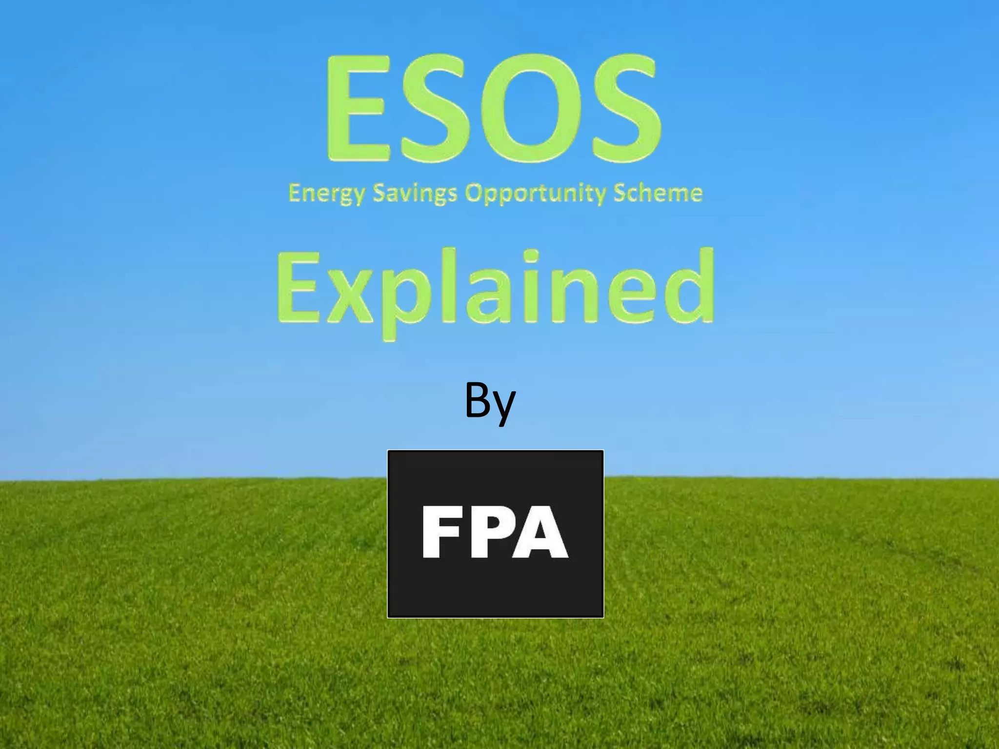 ESOS Explained | PPTX | Business | Business and Finance