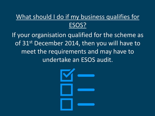 ESOS Explained | PPT
