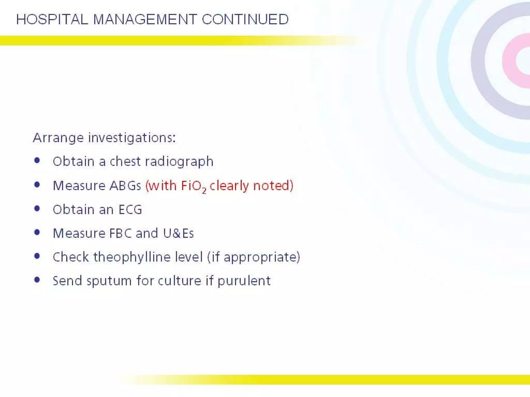 COPD NICE guidelines 2004 | PPT | Medical Health