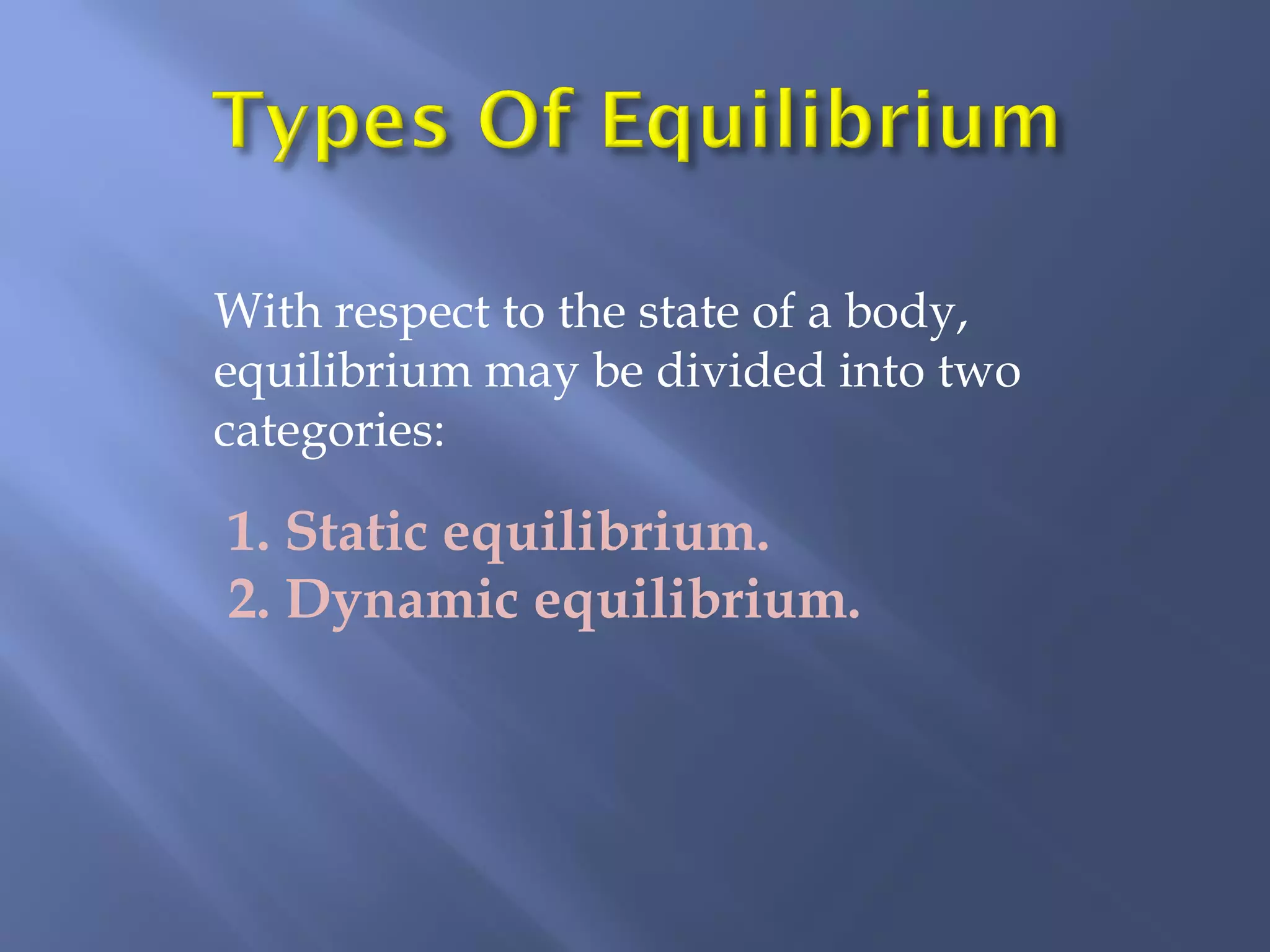 Equilibrium | PDF