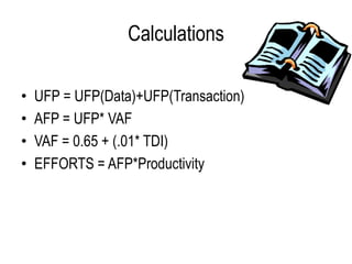 Fp analysis (counting functional points) | PPTX