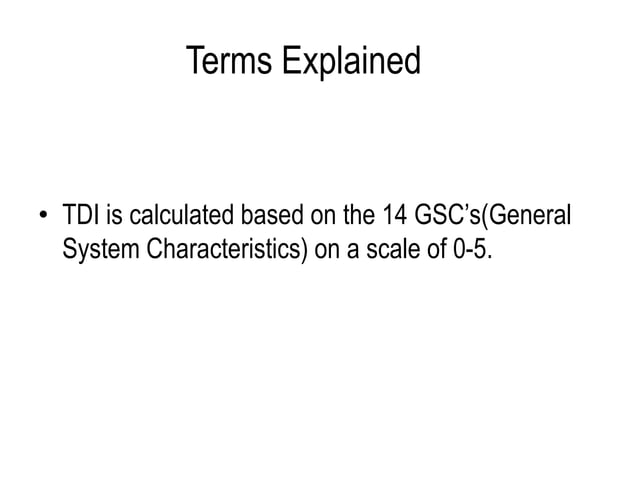 Fp analysis (counting functional points) | PPT