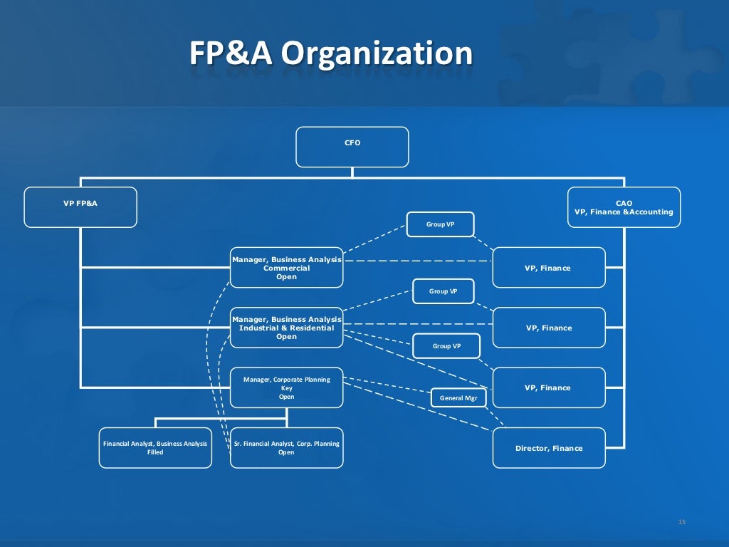 Fp&a operating model