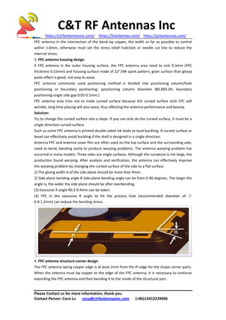 FPC antenna design guidelines | PDF