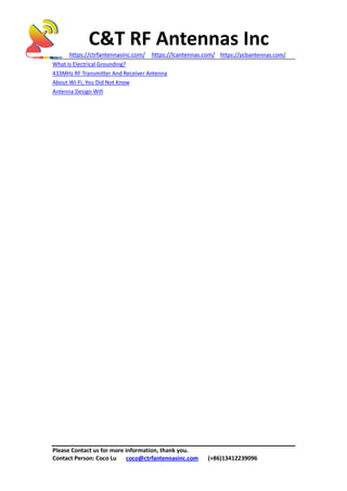 FPC antenna design guidelines | PDF