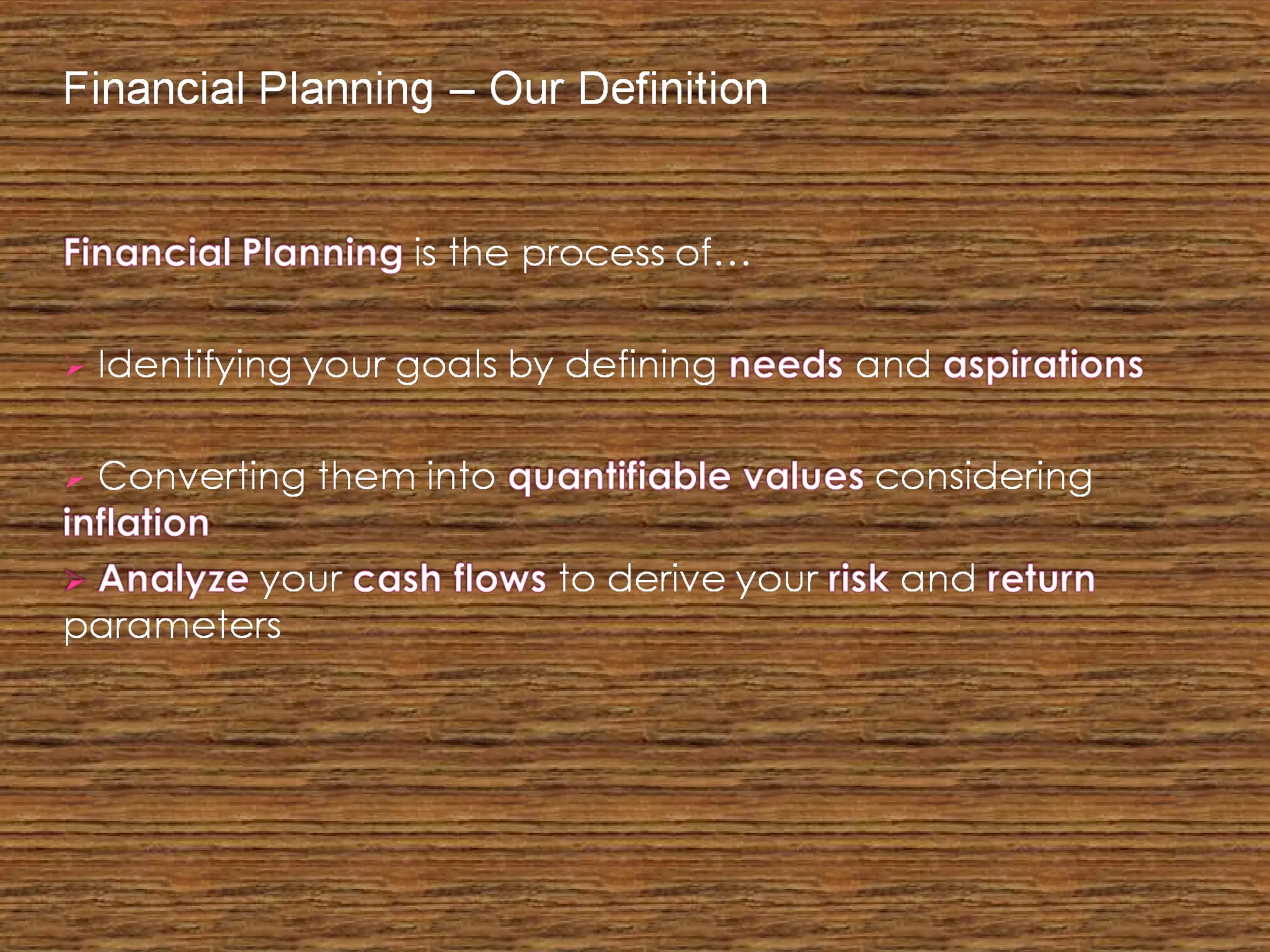 Financial Planning Process | PPT