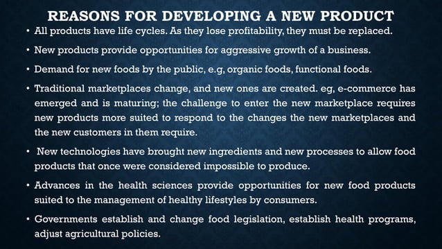 FOOD PRODUCT DEVELOPMENT | PDF