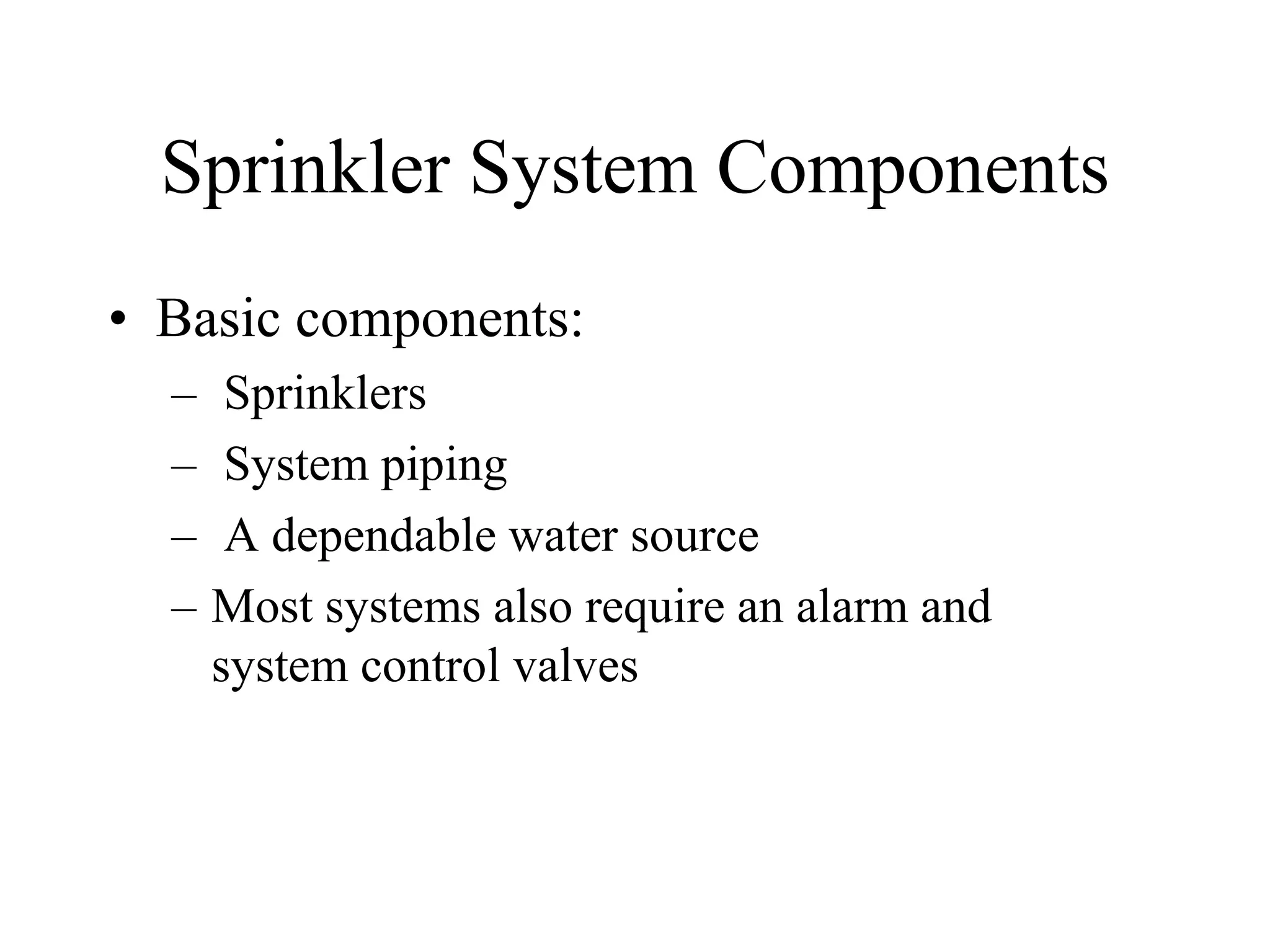 Fire protection basic design concept according to NFPA | PPT