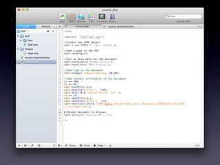 Introduction to FPDF | PPT