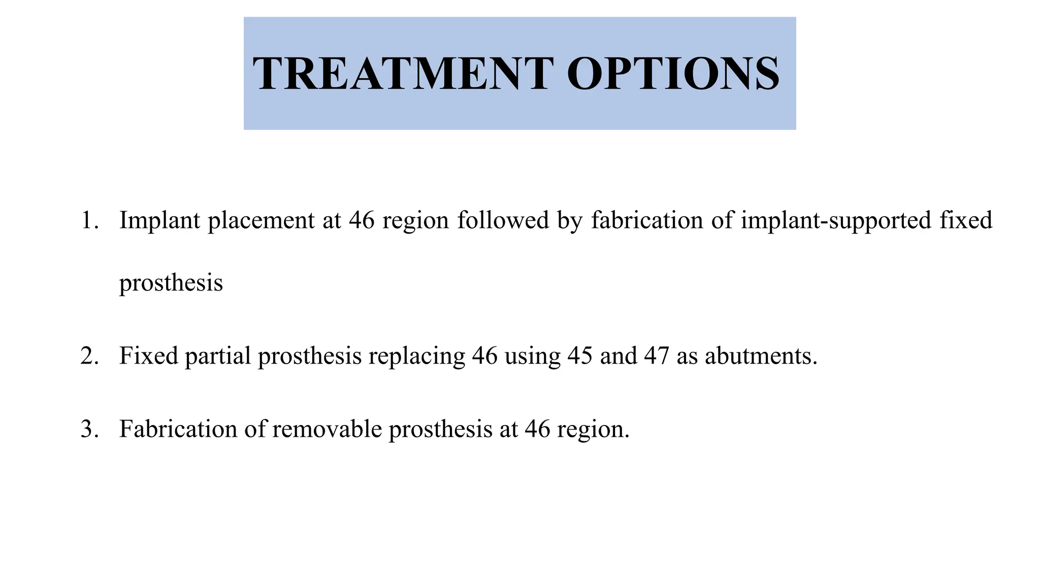 FPD ppt fixed partial denture case presentation format | PPTX