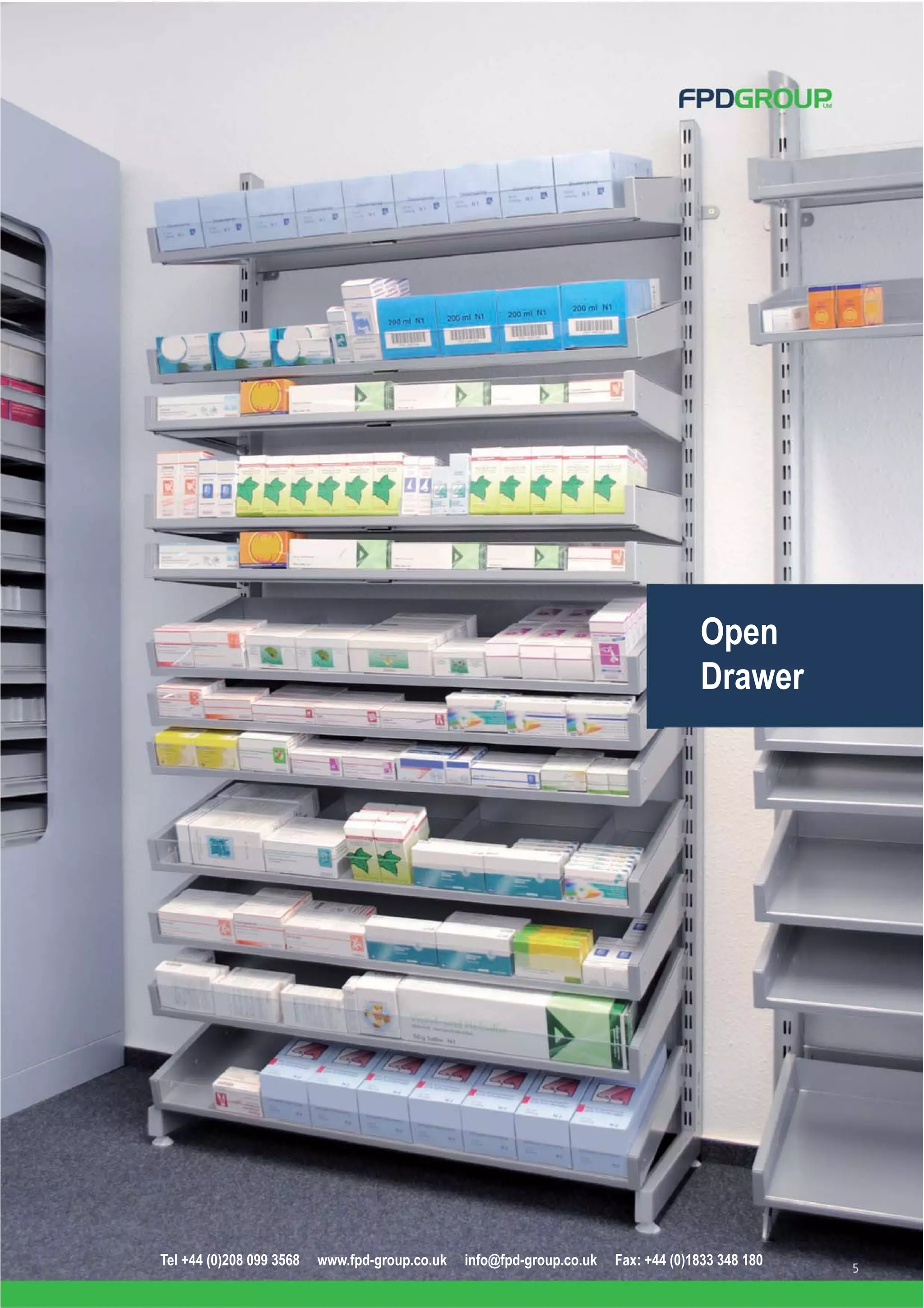 FPD Pullout Pharmacy Drawer System | PDF
