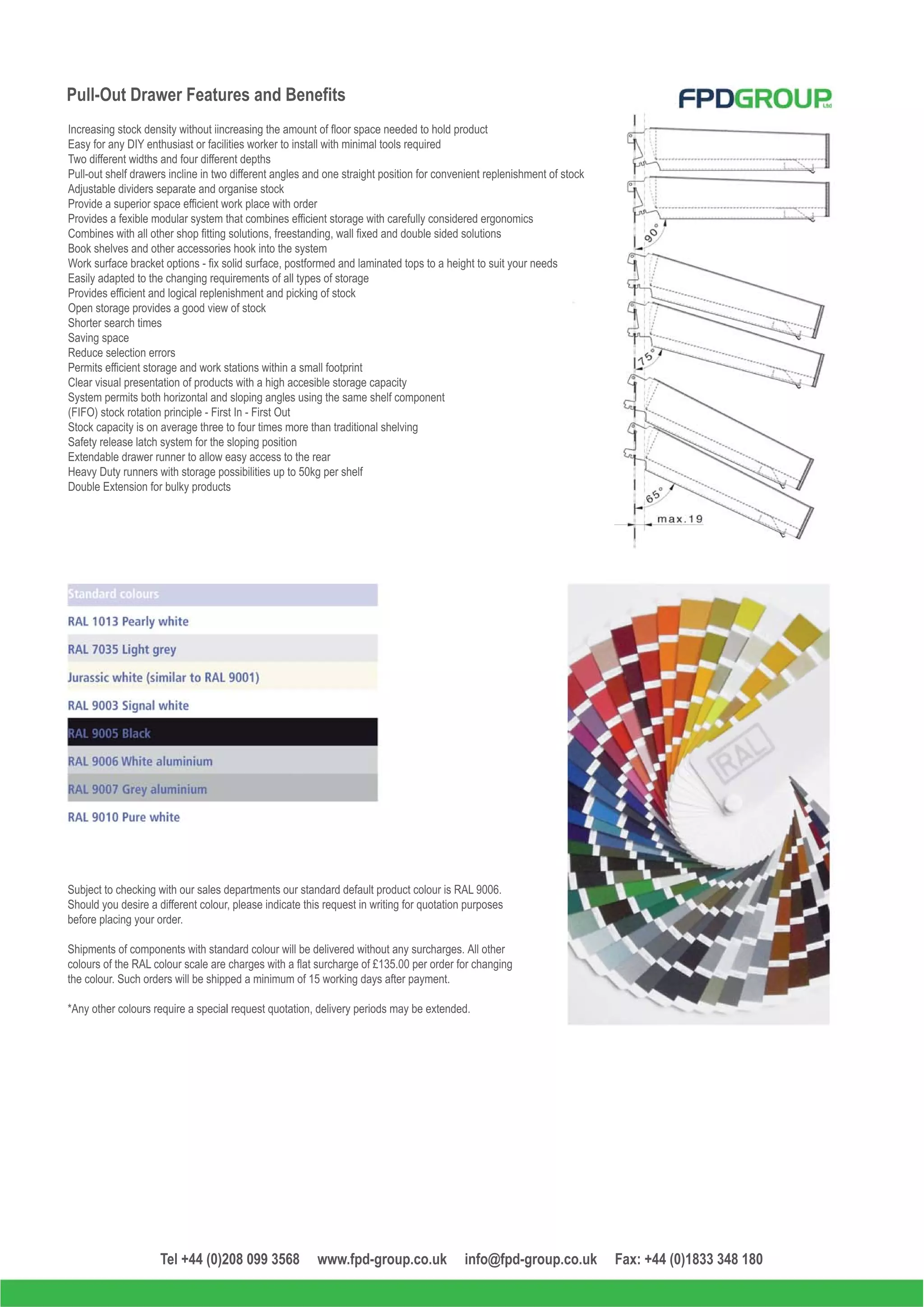FPD Pullout Pharmacy Drawer System | PDF