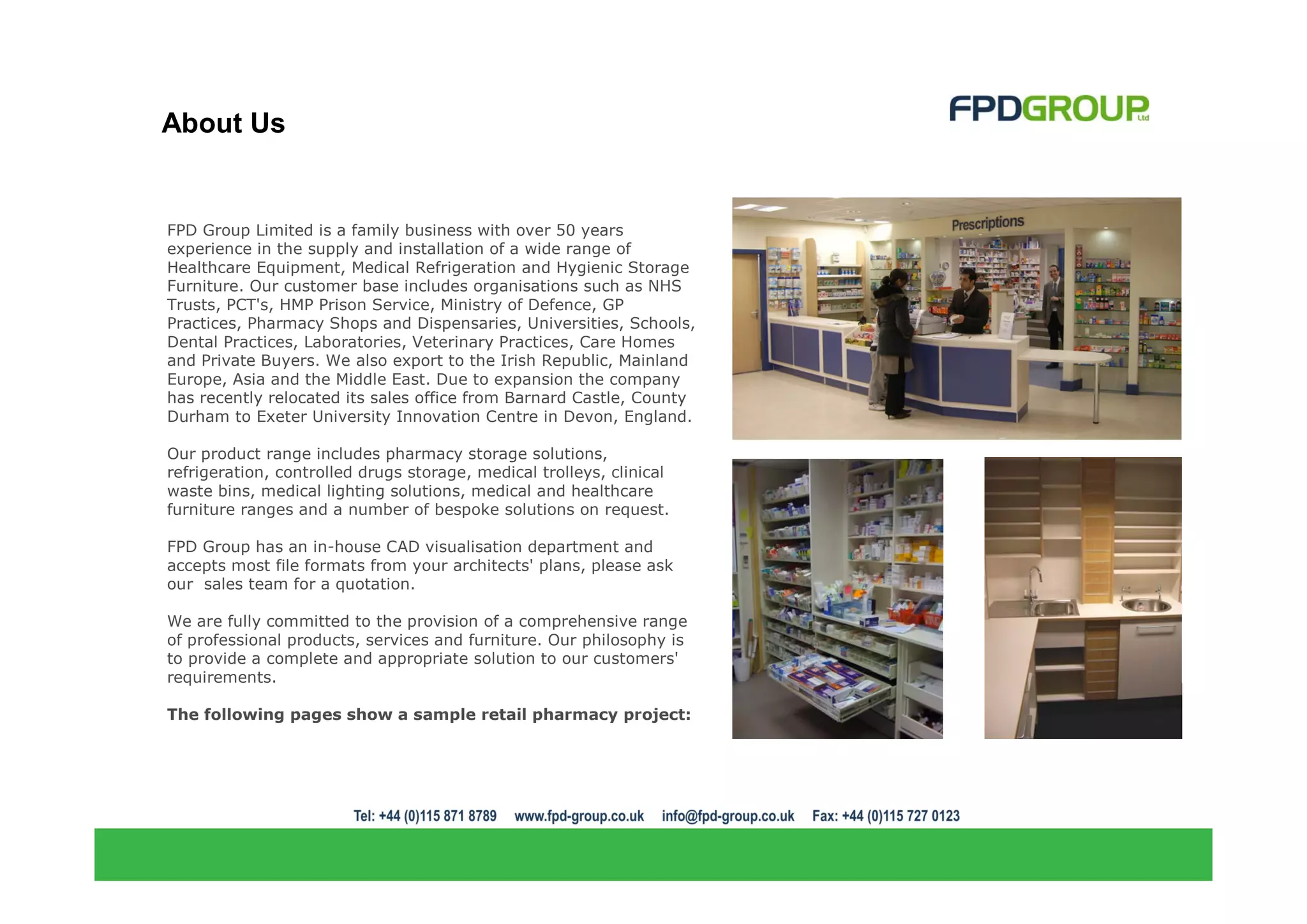FPD Retail Community Pharmacy Design | PDF