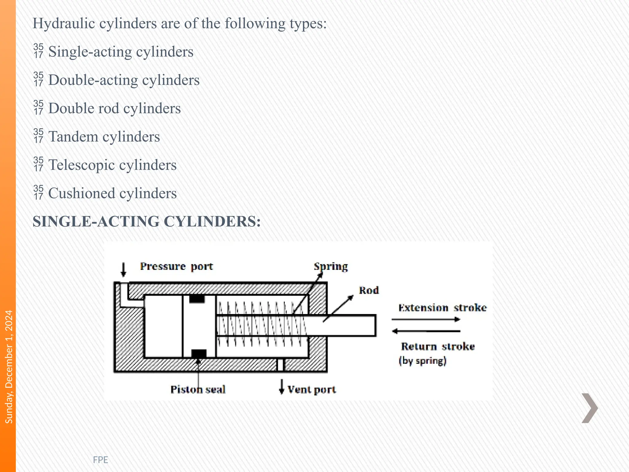 Hydraulic and pneumatic ppt for mechanical Engineering | PPT