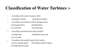 Types of turbinr FPE ALA | PPT