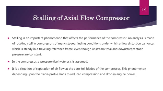 Axial Flow Compressor. | PPTX | Physics | Science