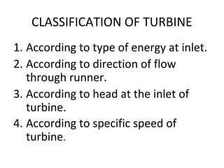 Reaction and Impulse Turbine (Comparison) | PPT