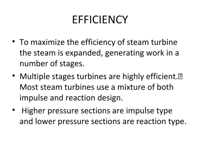 Reaction and Impulse Turbine (Comparison) | PPT | Physics | Science