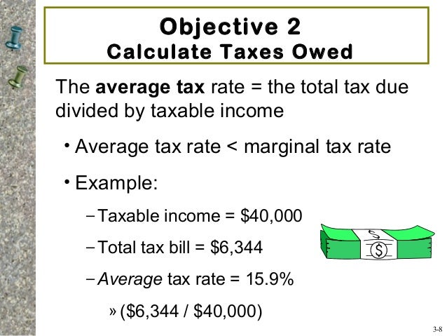 How To Calculate Average Tax Rate How To Calculate Average Tax Rate
