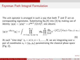 Feynman Path Integral and Financial Market | PDF