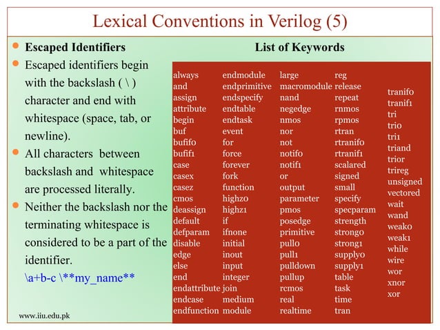 Fpga 05-verilog-programming | PPT