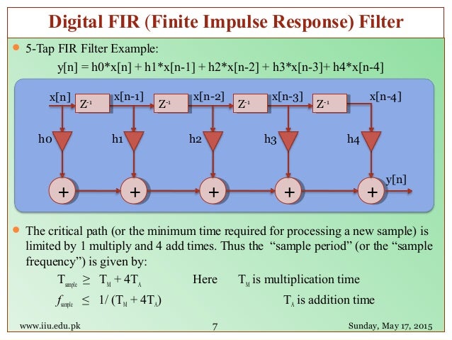 Fpga 11 Sequence Detector Fir Iir Filter 2782