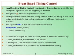 Fpga 12-event-control | PPT