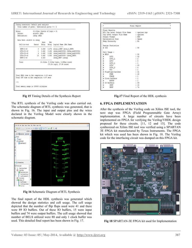 Fpga based interfacing for 8-bit and 32-bit electronic devices | PDF