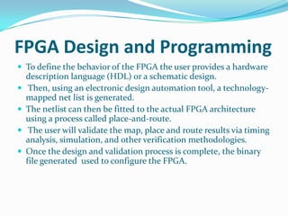 Fpga intro1 | PPTX