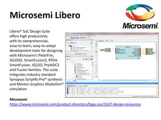 Tools for FPGA Development | PPT