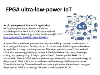 Tools for FPGA Development | PPT