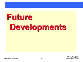 Altera FPGA Marketing Report | PPT