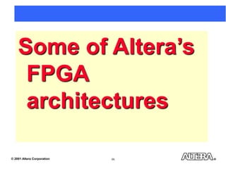 Altera FPGA Marketing Report | PPT