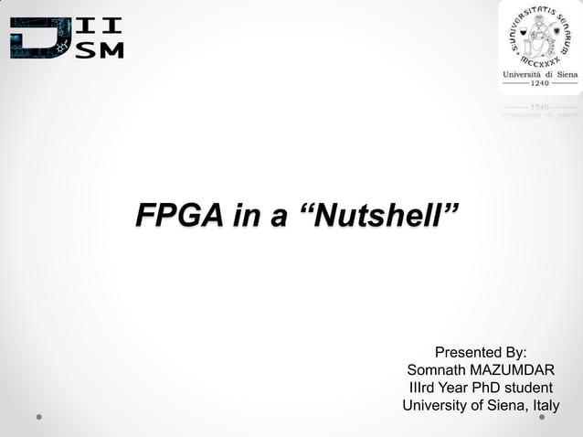 FPGA In a Nutshell | PPT