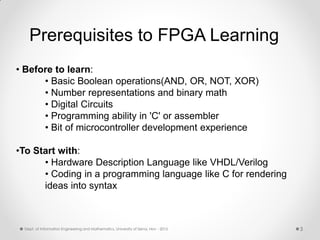 FPGA In a Nutshell | PPT