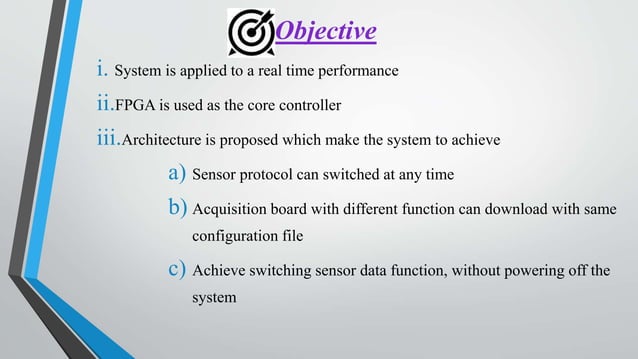 FPGA Data Acquisition System in Industrial Scene | PPT