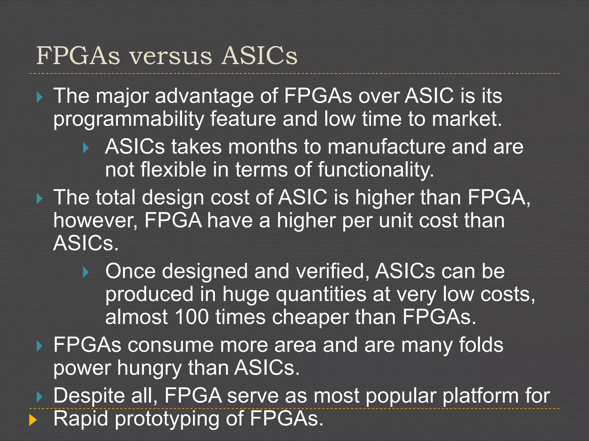 Fpga Architectures And Applications Pptx Programming Languages