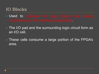 Fpga architectures and applications | PPTX