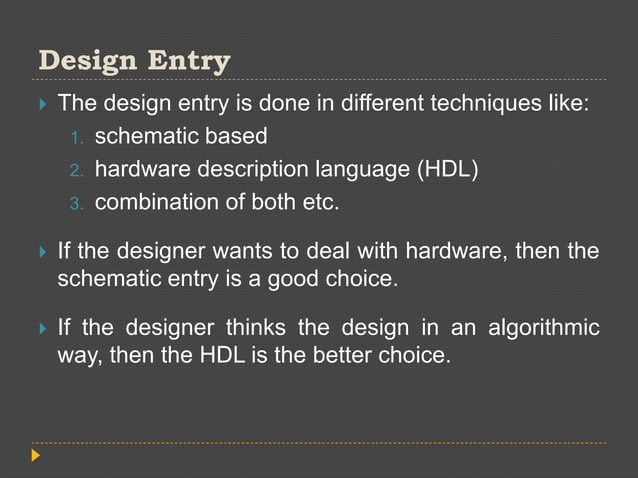 Fpga Architectures And Applications Pptx Programming Languages