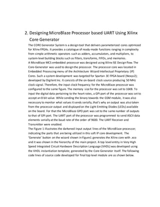 Fpga based heart rate monitoring system using gsm | PDF
